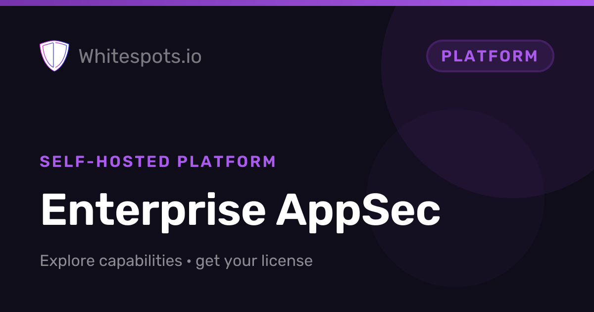 License Store - Whitespots.io